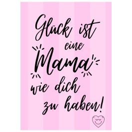 Minicard GLÜCK IST MAMA
